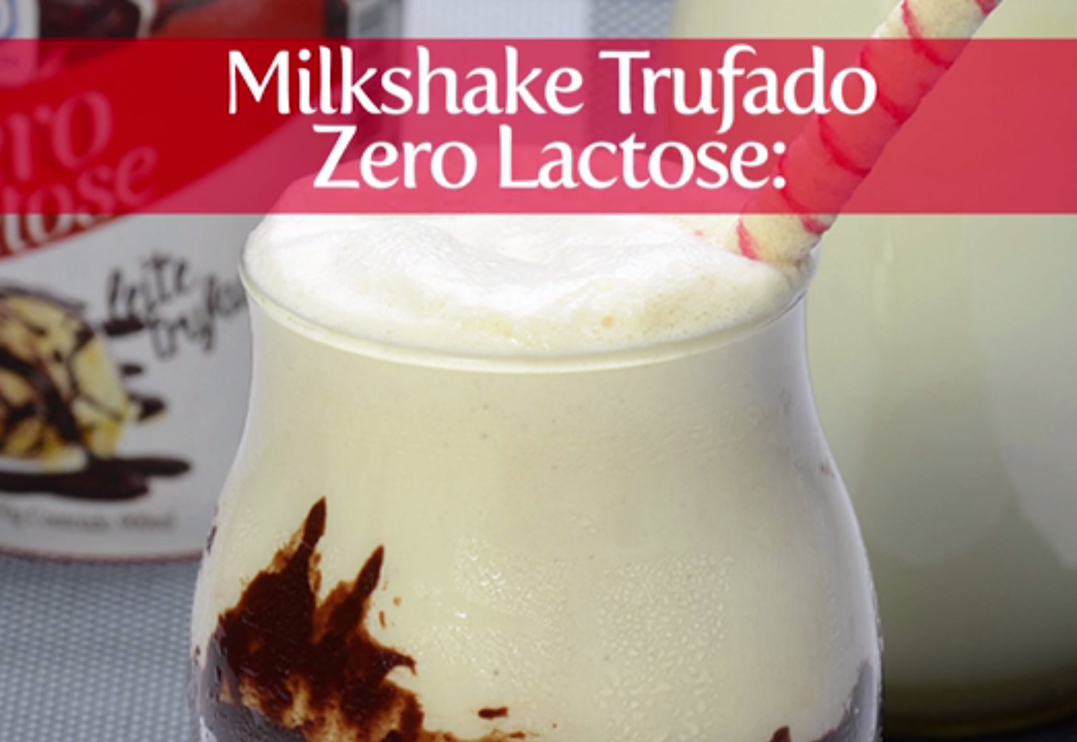 Milk-shake Trufado Zero Lactose - Sorvetes Perfetto