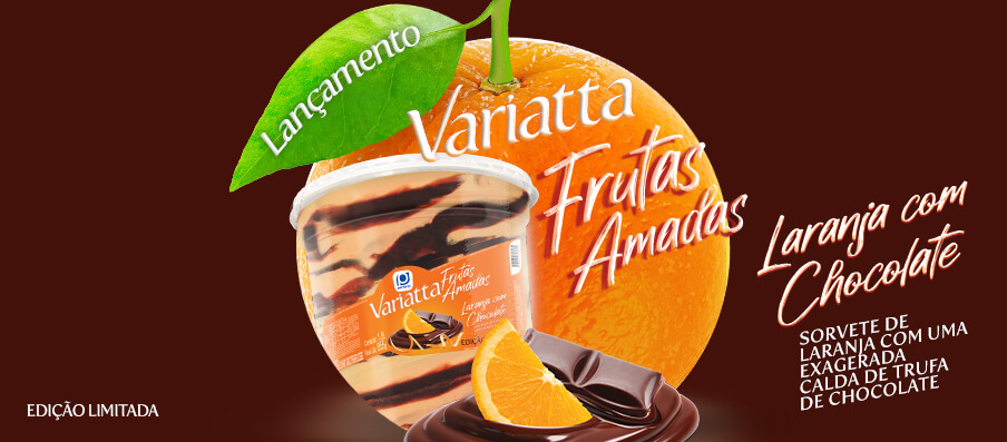 Sorvete Variatta com edição limitada! Perfetto lança sorvete sabor ...